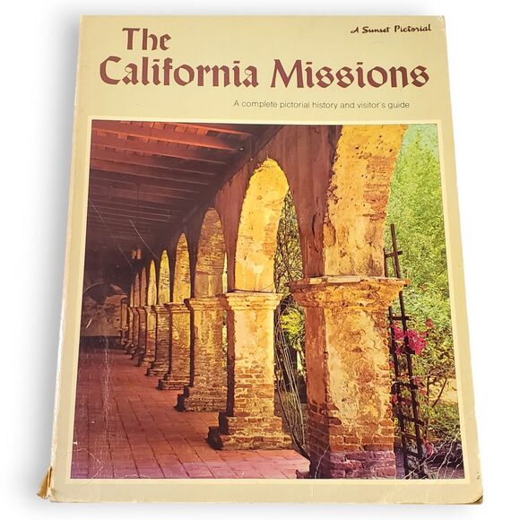 Sunset | Accents | Vintage 981 Sunset Book California Missions ...